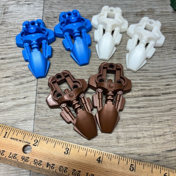 Lego | Toys | Lego Part 4438 Bionicle Foot Rahkshi Genuine Pearl White ...